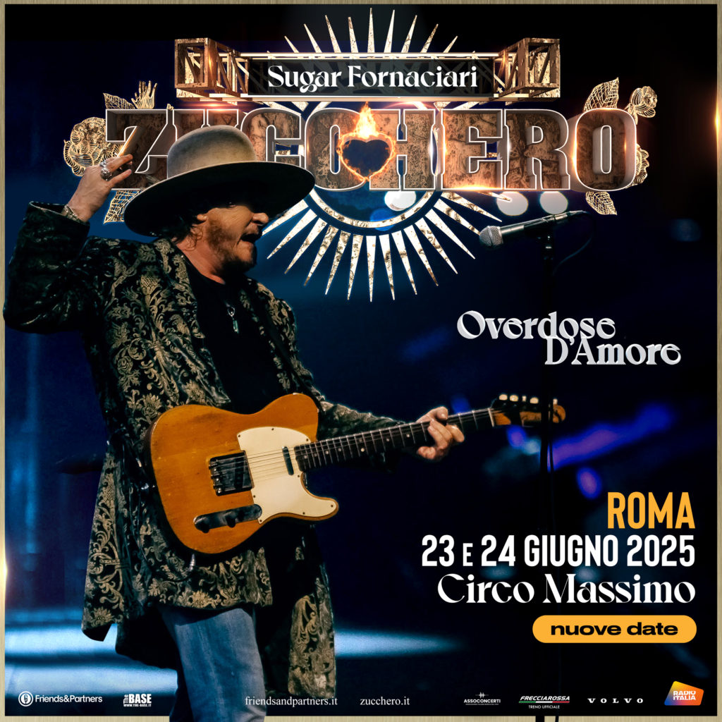 On June 23rd and 24th, ZUCCHERO “SUGAR” FORNACIARI for the first time ...